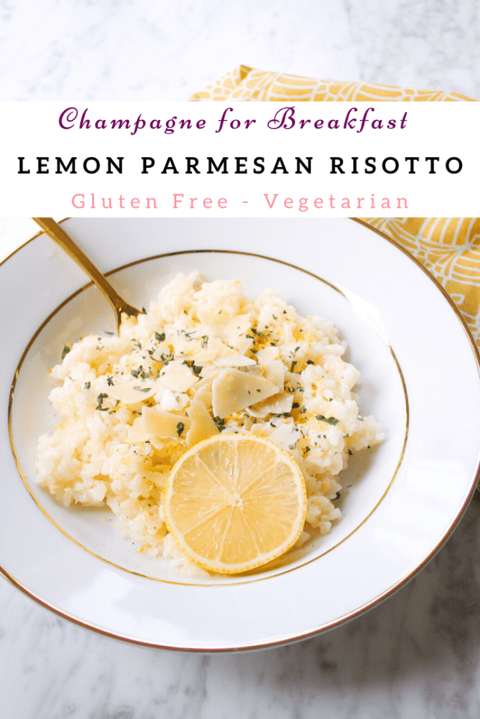 Lemon Parmesan Risotto – Champagne for Breakfast